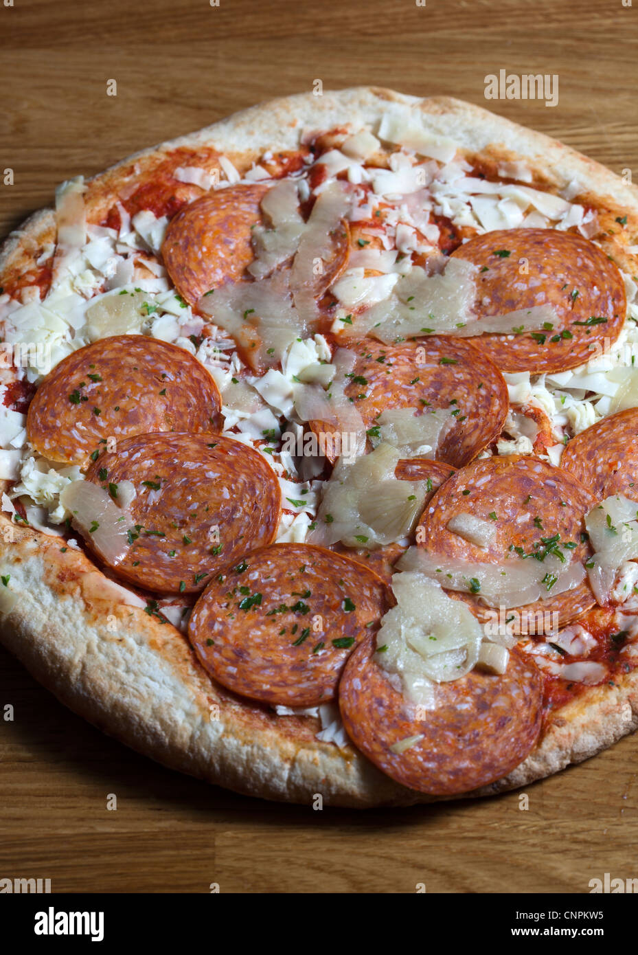 Uncooked pepperoni hi-res stock photography and images - Alamy