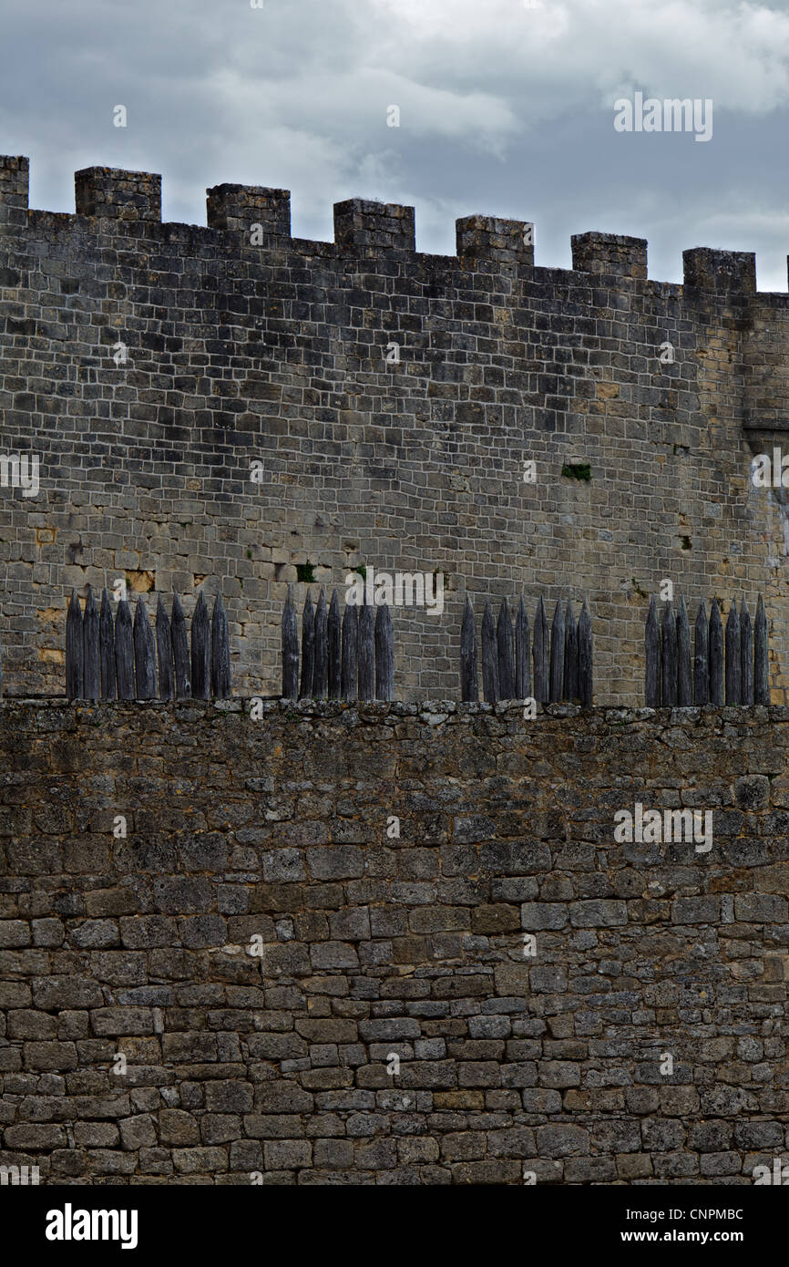 Castle wall closeup hi-res stock photography and images - Alamy