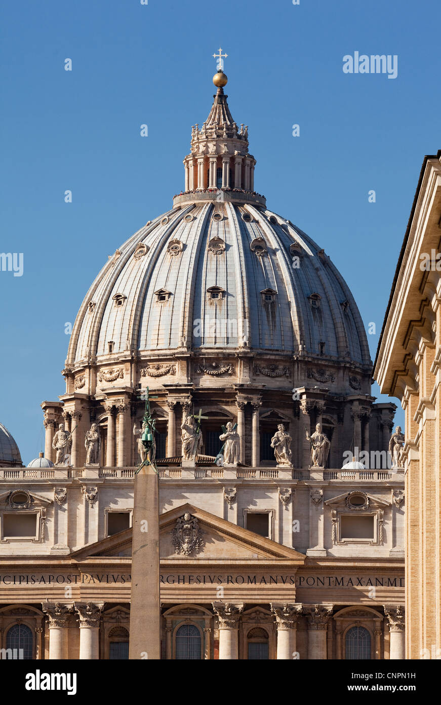Rome st peter dome hi-res stock photography and images - Alamy