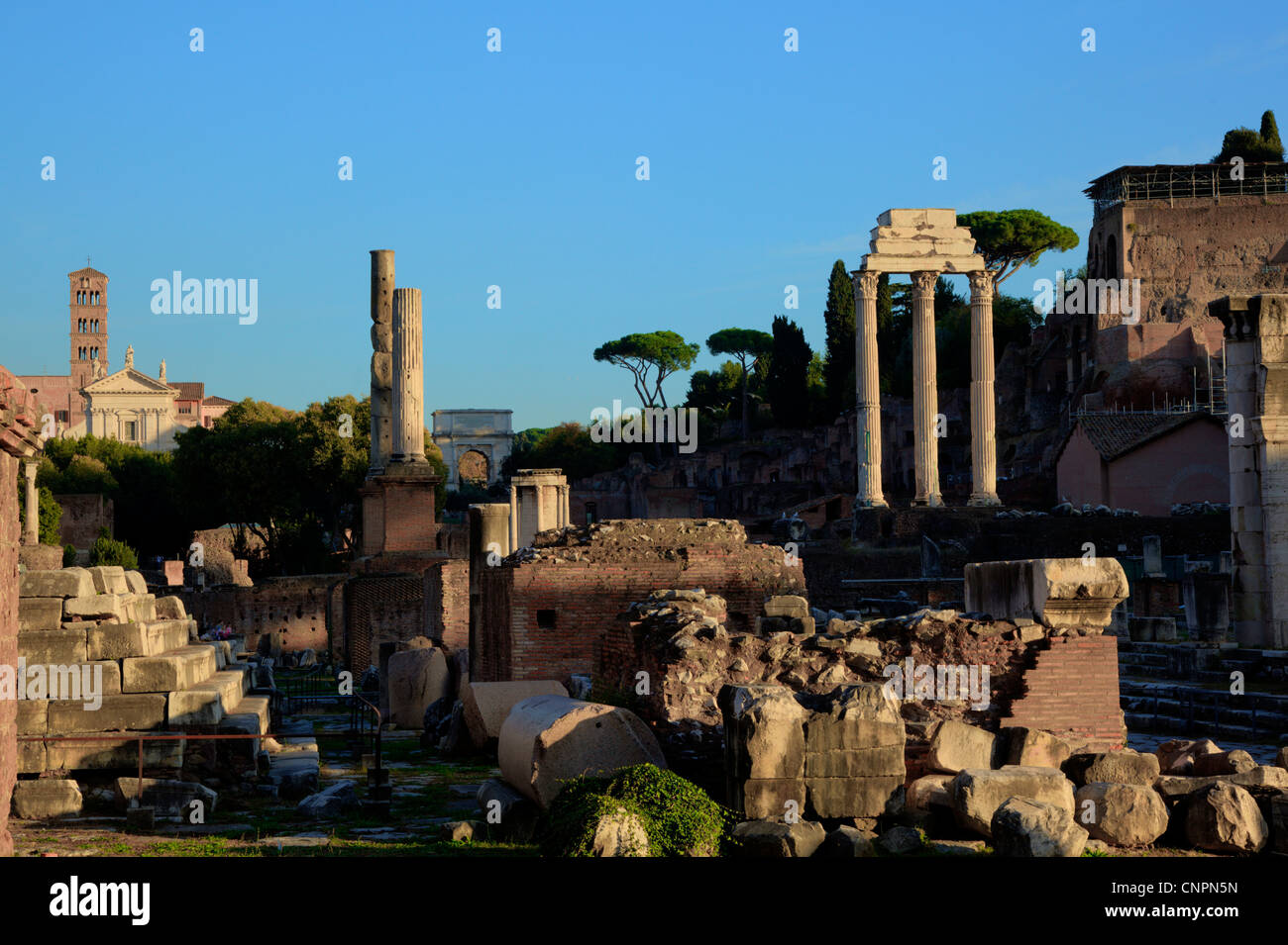 The Forum, Rome Stock Photo - Alamy