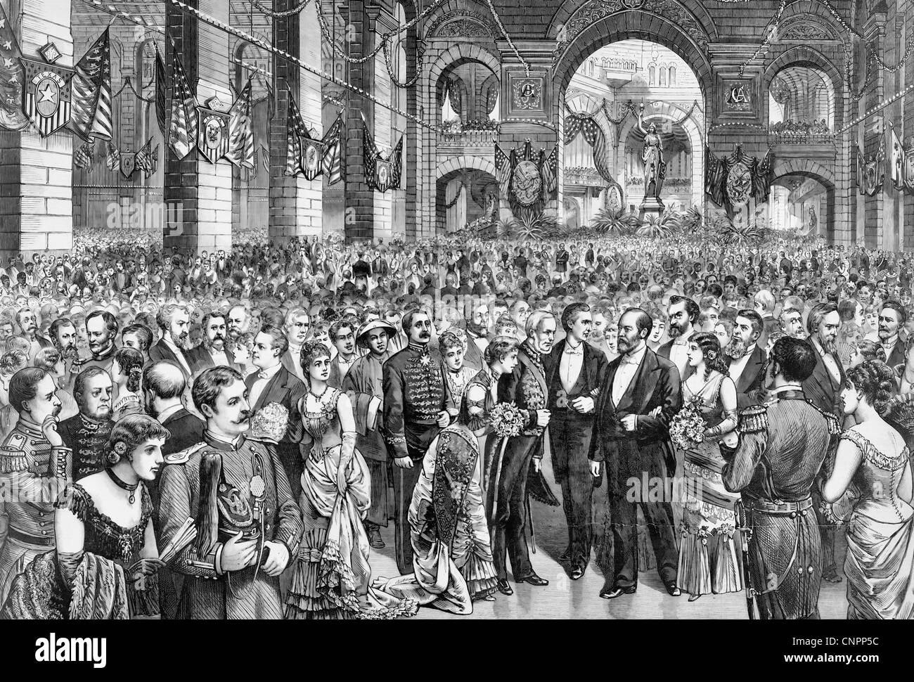 James garfield inauguration hi-res stock photography and images - Alamy