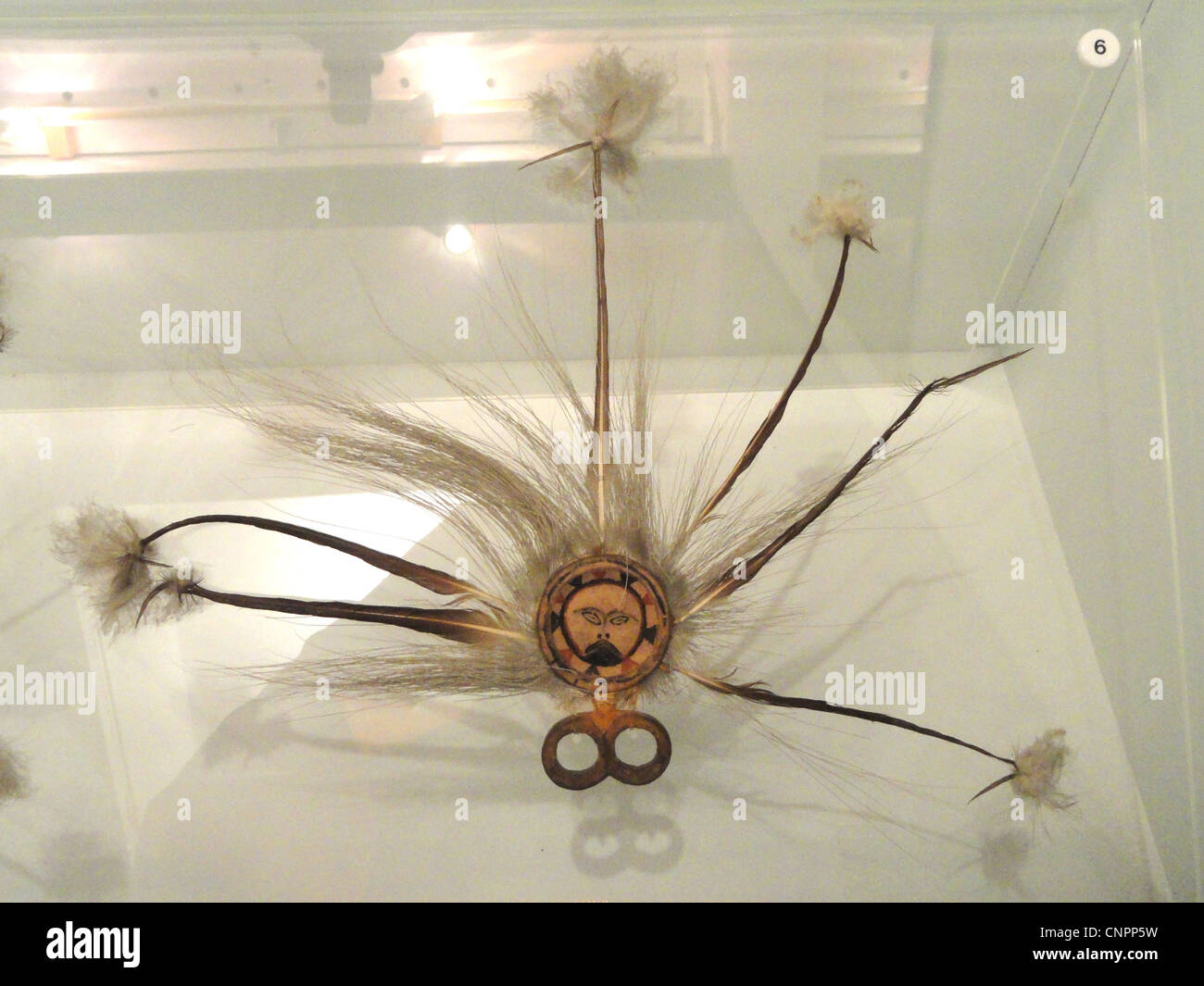 This finger mask, from the Southwest Alaska Eskimo collection, was ...