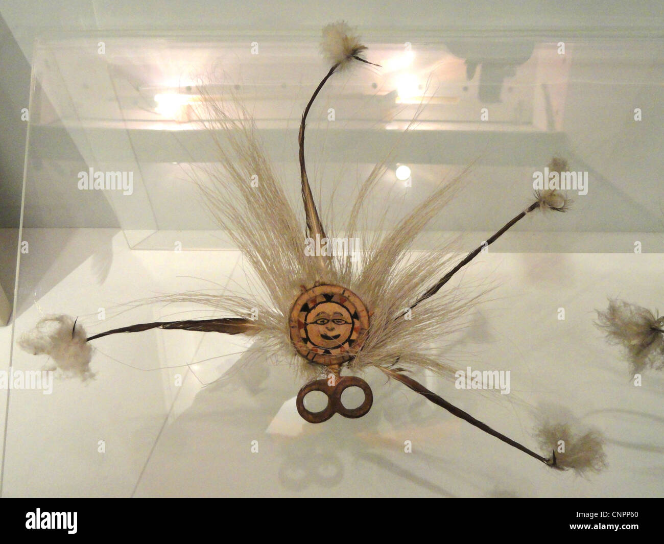 This finger mask from Southwest Alaska Eskimo culture, collected in ...