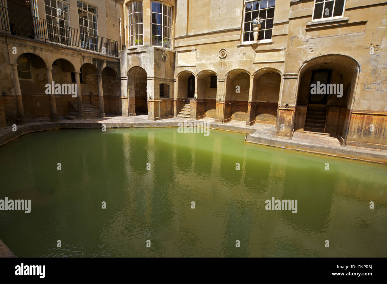 Bath tourist sky building statue water building Stock Photo - Alamy
