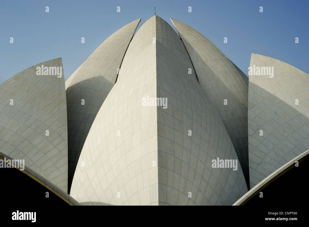 Indian lotus temple hi-res stock photography and images - Alamy