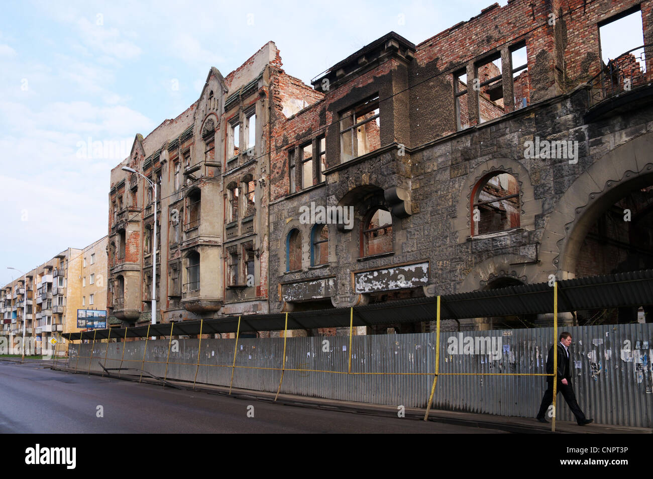 old building in Kaliningrad, Russia Stock Photo - Alamy