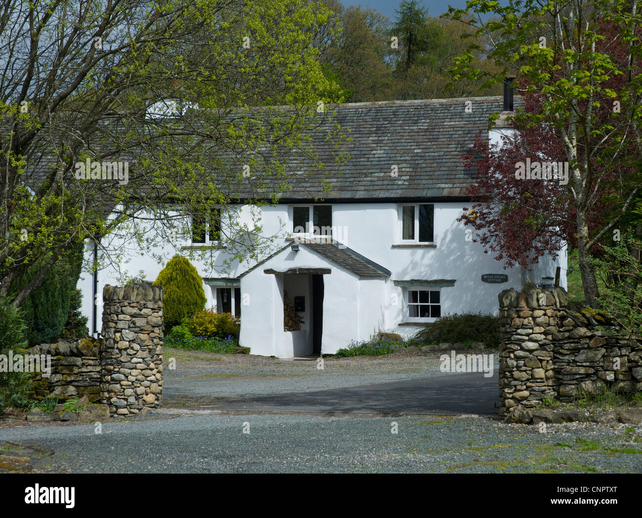 Bryan House Cottage, in the village of Winster, Lake District National ...