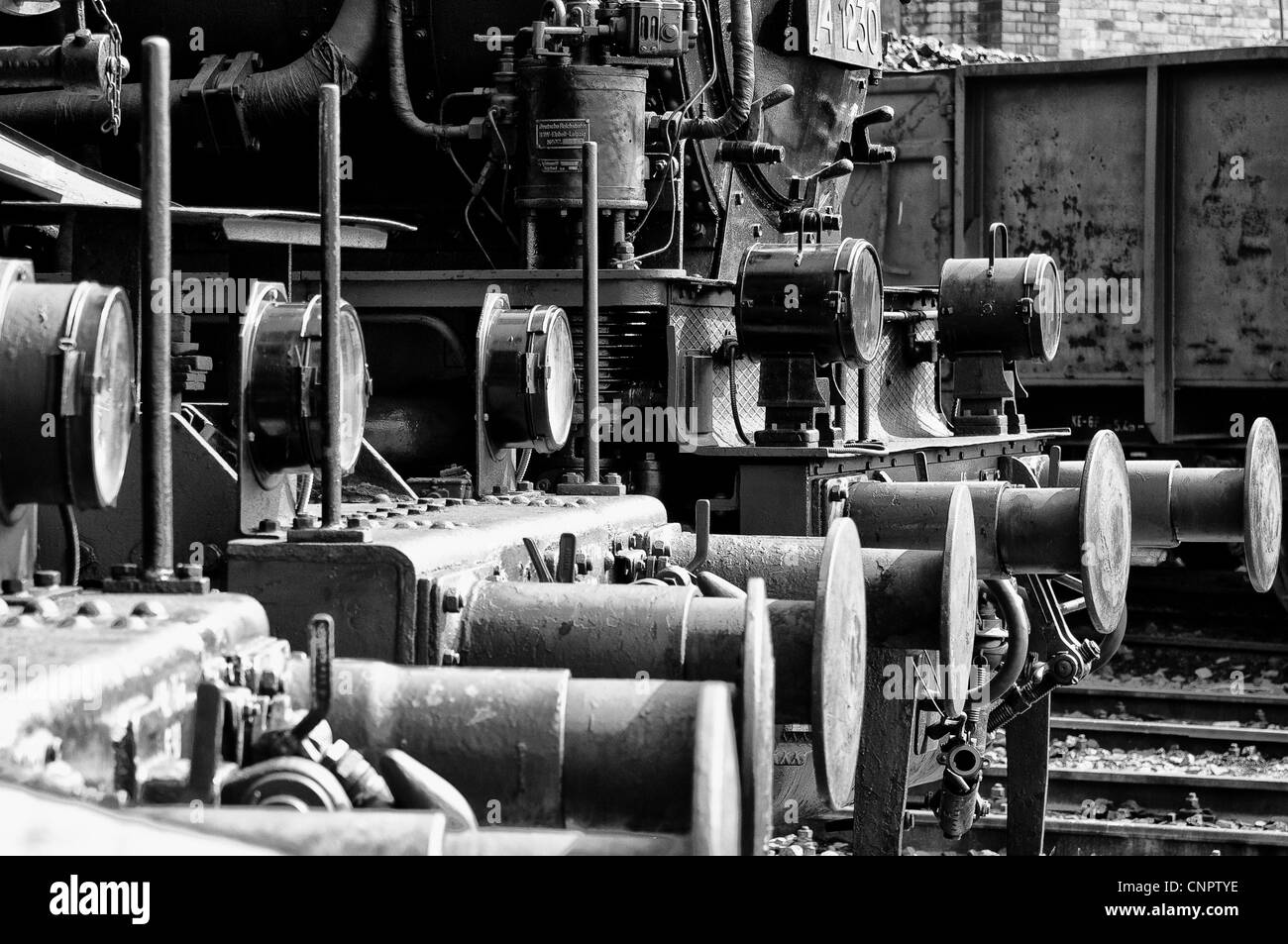 Steam locomotive headlight hi-res stock photography and images - Alamy