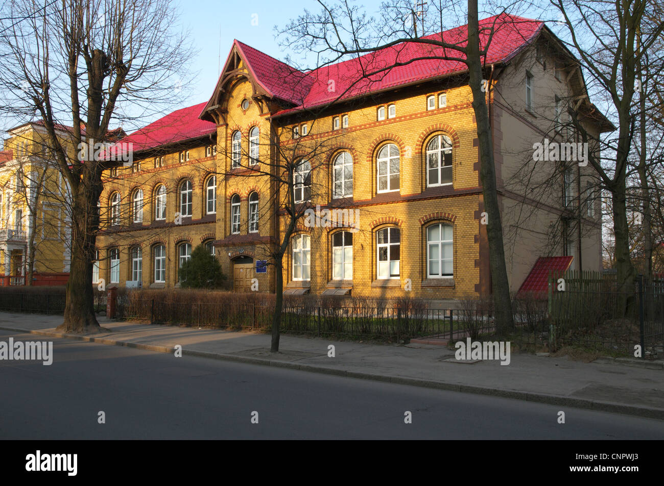 old building in Kaliningrad, Russia Stock Photo - Alamy