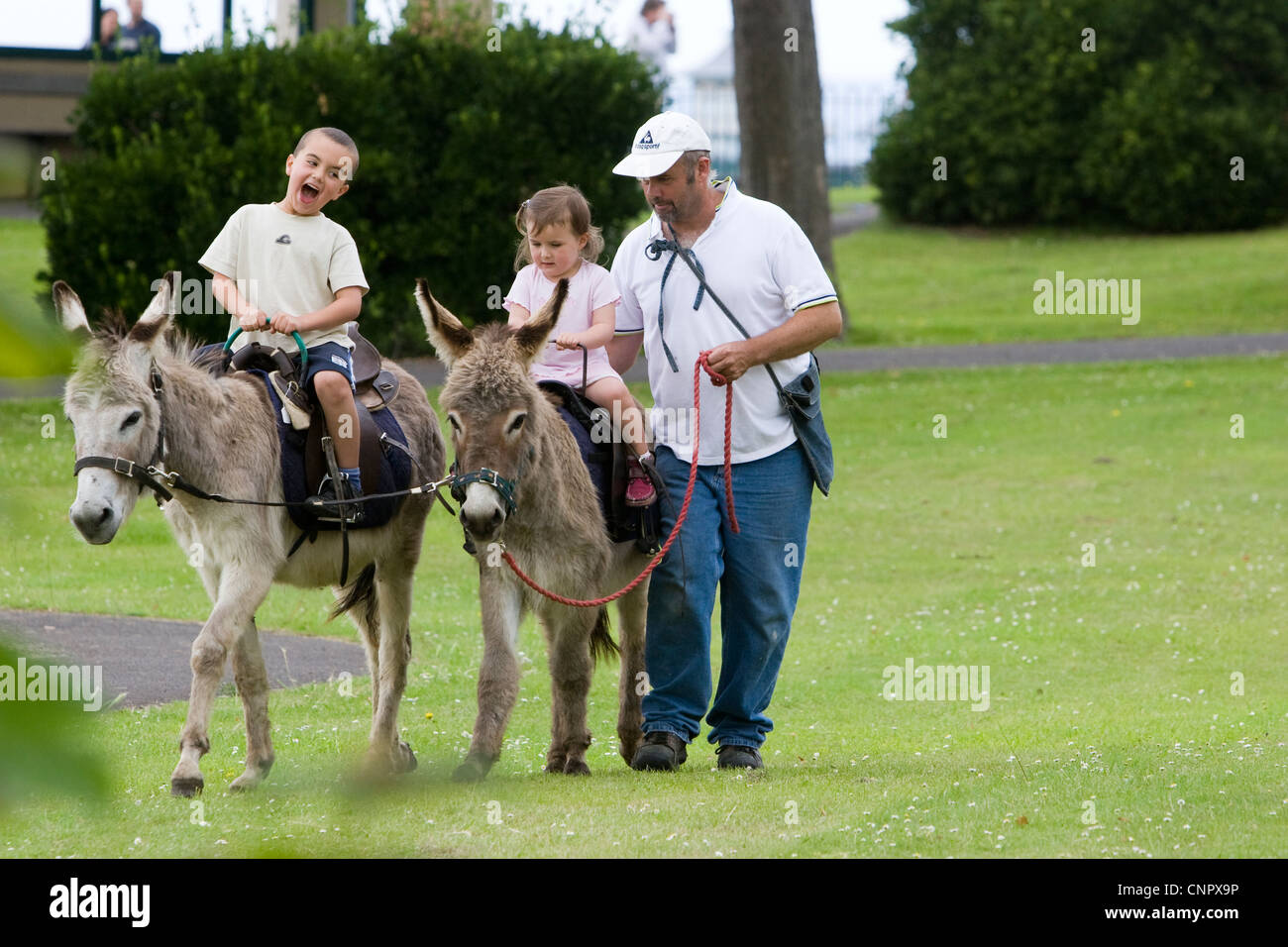 Donkey riding rider hi-res stock photography and images - Alamy