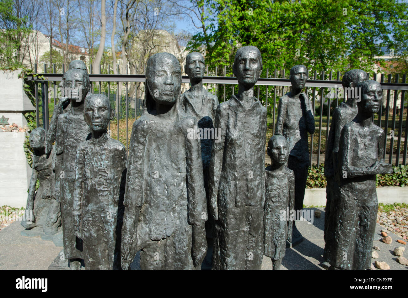 Jewish memorial outside old Jewish cemetery in Berlin Stock Photo - Alamy