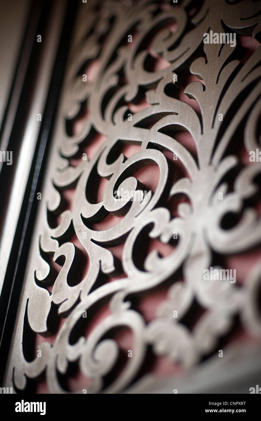 Fretwork design hi-res stock photography and images - Alamy