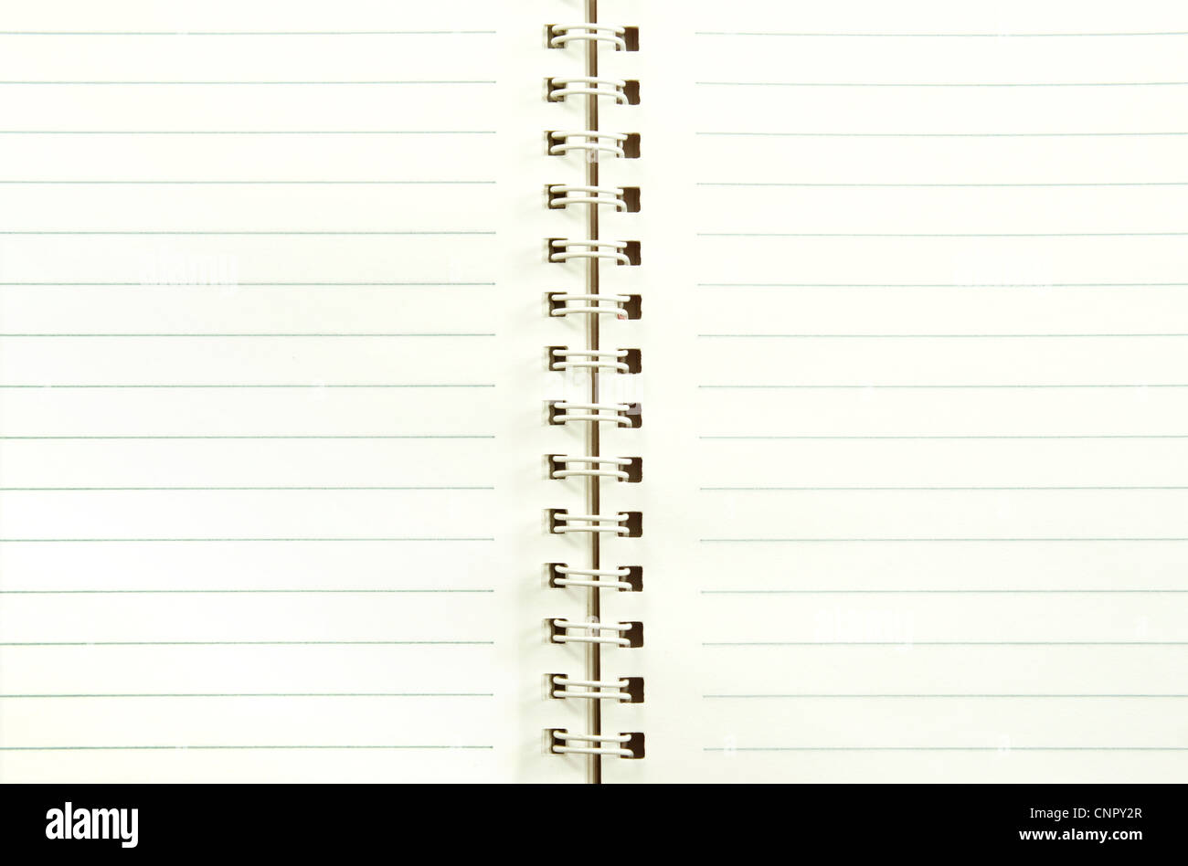 Spiral notebook isolated on pure white Stock Photo - Alamy