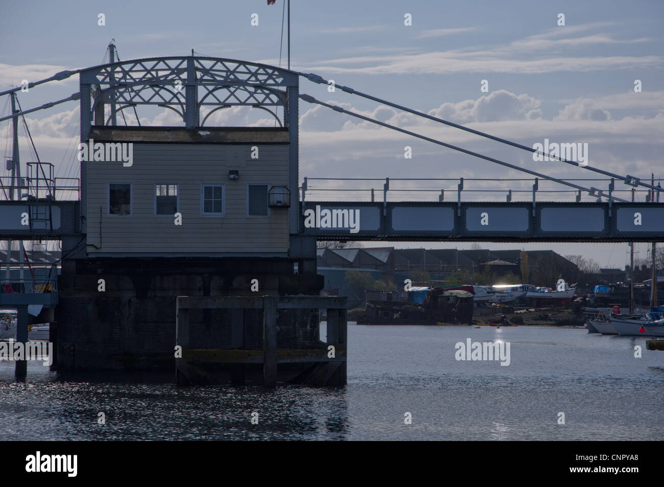 Mutford railway bridge Oulton Broad Stock Photo - Alamy