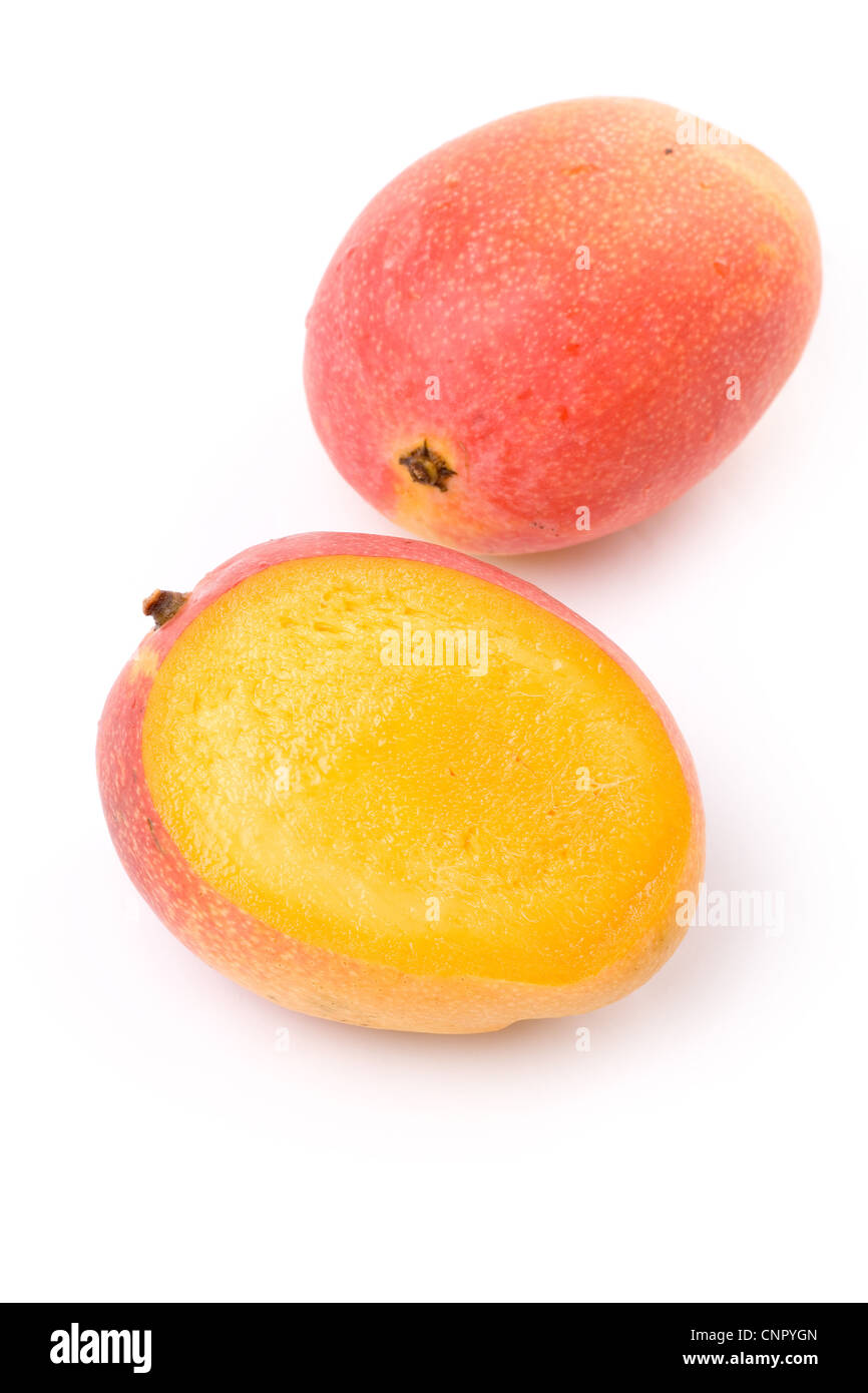 Red Mango close up shot Stock Photo - Alamy