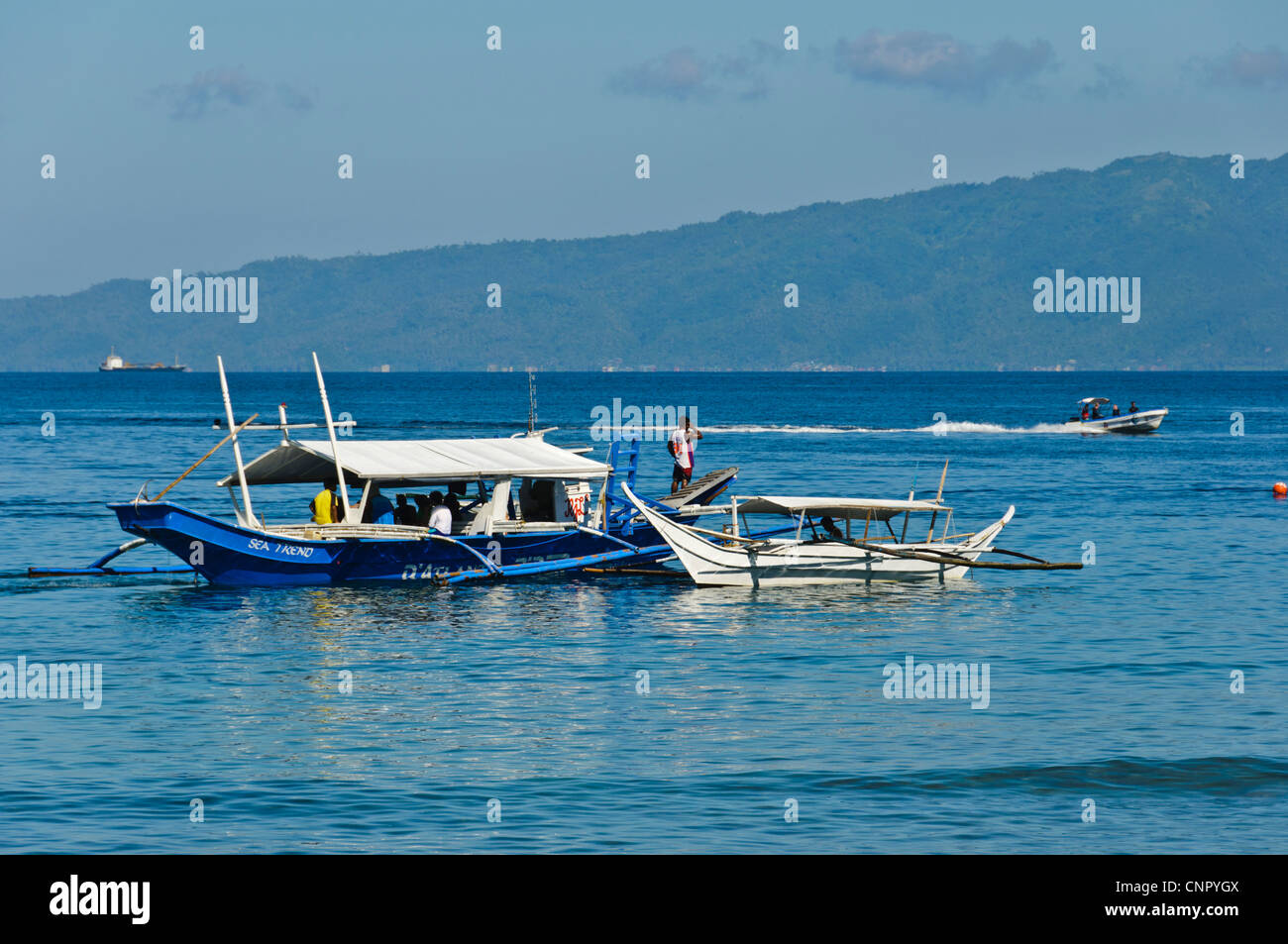 Sabang Maricaban Island Philippines Southeast Asia - Seascape Bancas ...