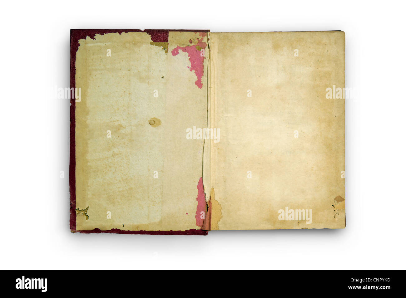 Old book pages blank hi-res stock photography and images - Alamy