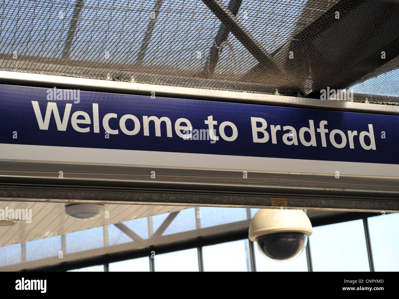 Bradford city sign hi-res stock photography and images - Alamy