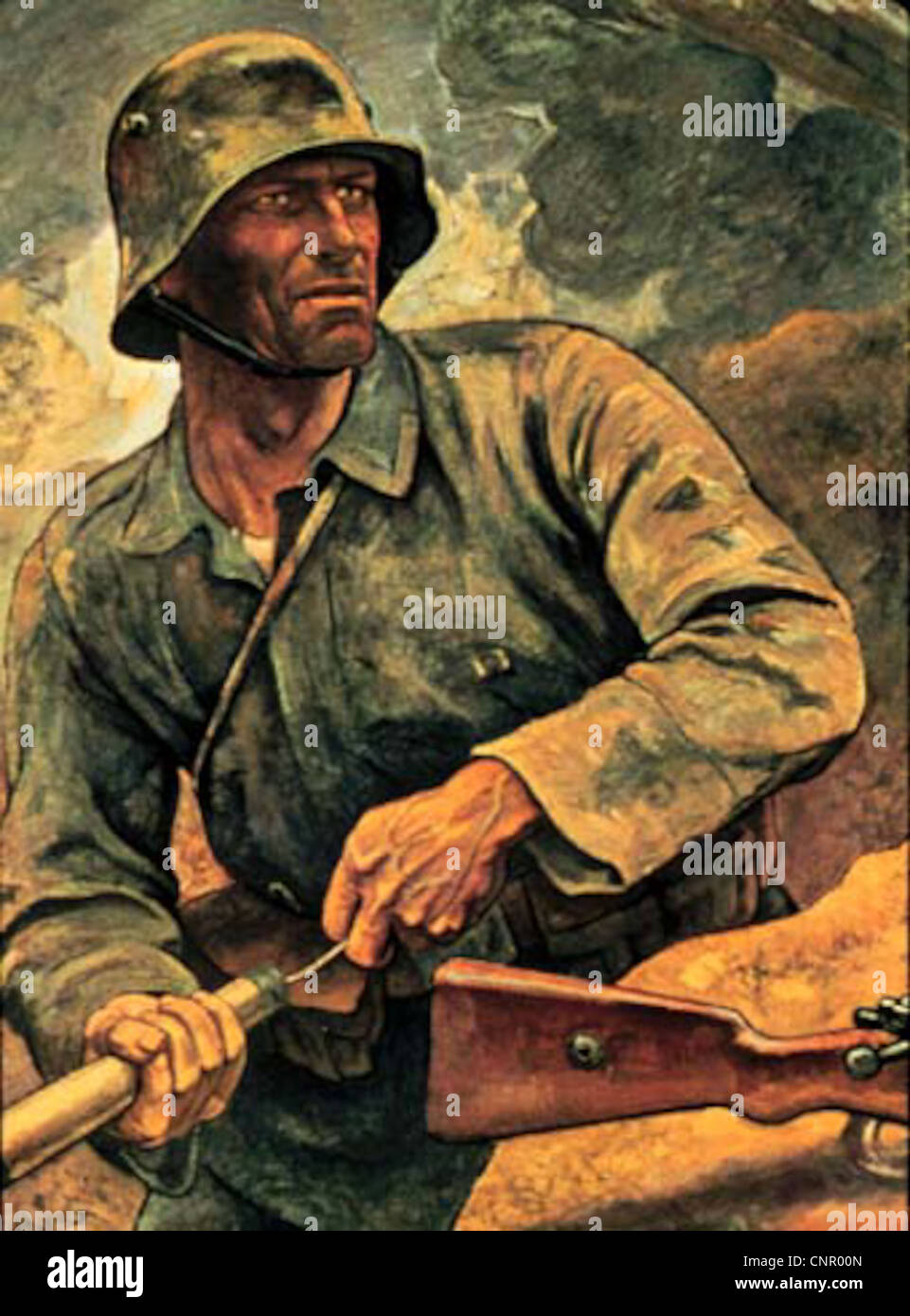Nazi propaganda posters hi-res stock photography and images - Alamy