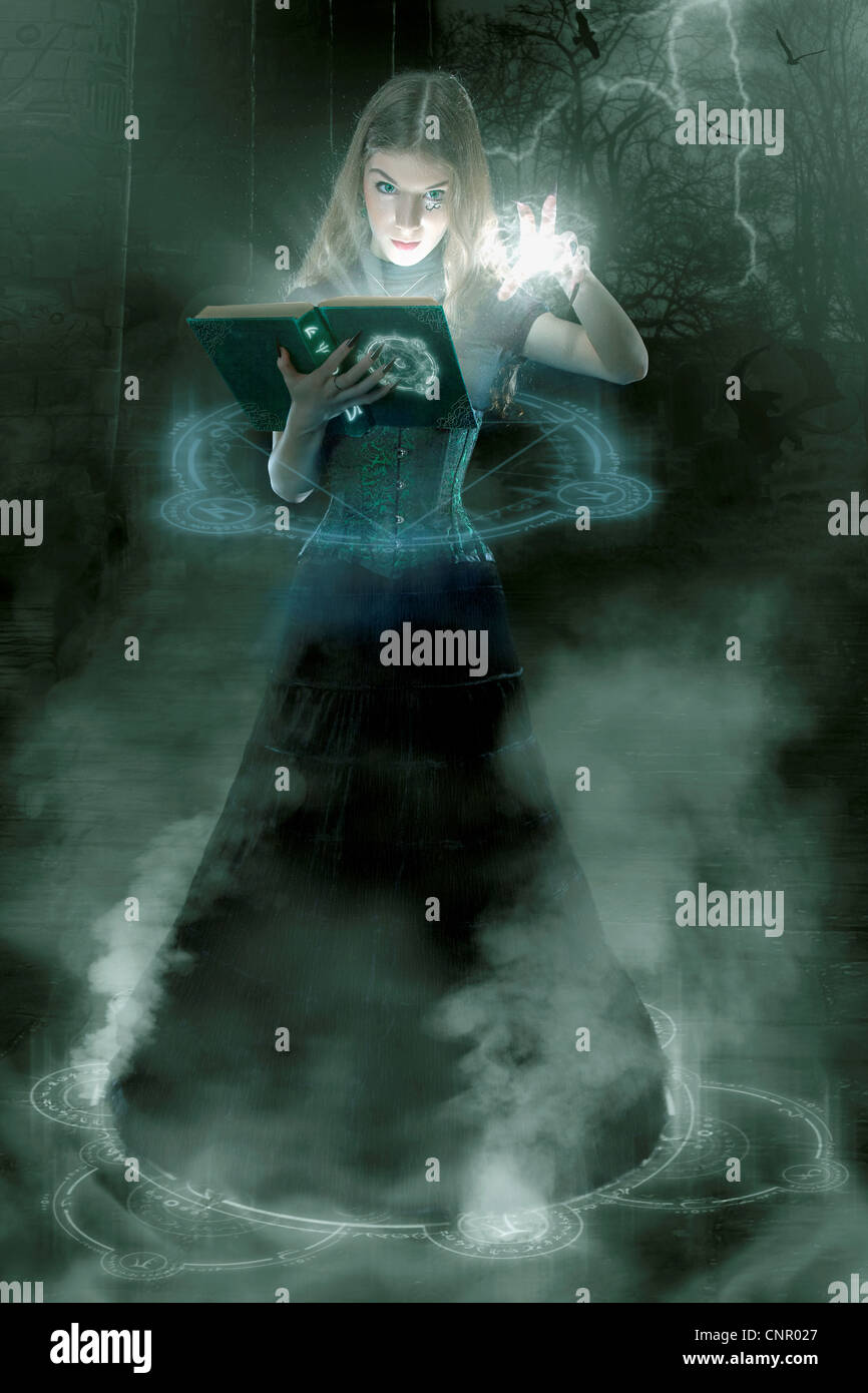 Magic spell hi-res stock photography and images - Alamy