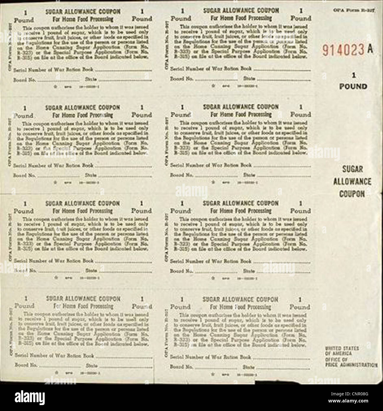 Ration poster world war ii hi-res stock photography and images - Alamy