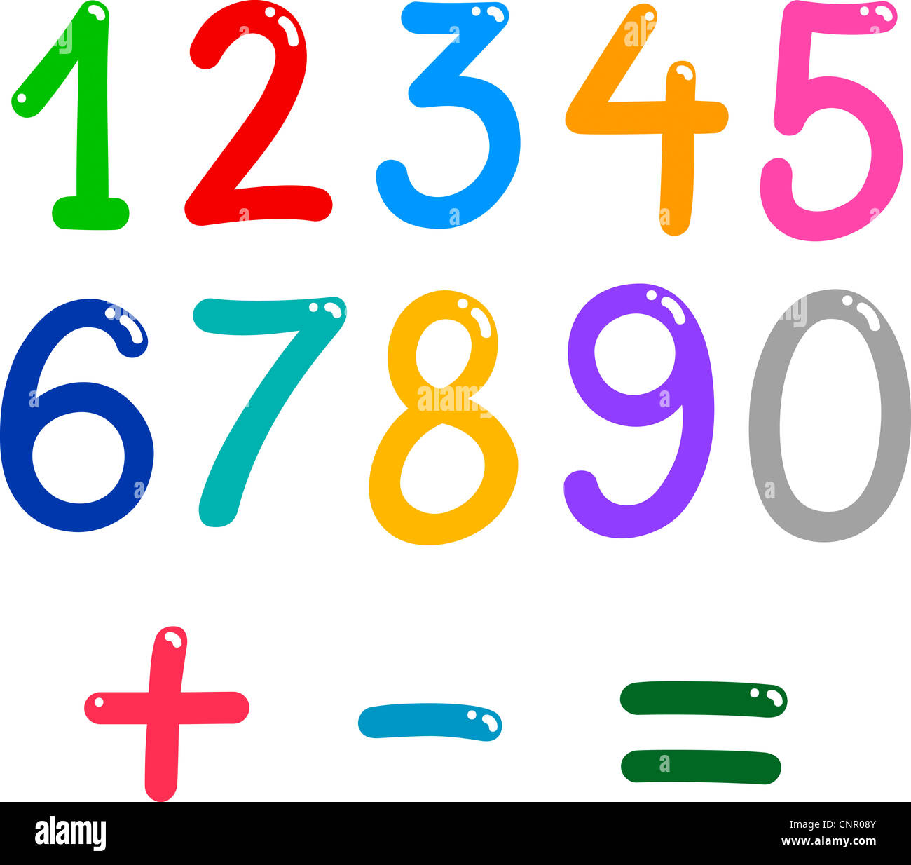 Maths Numbers Clipart