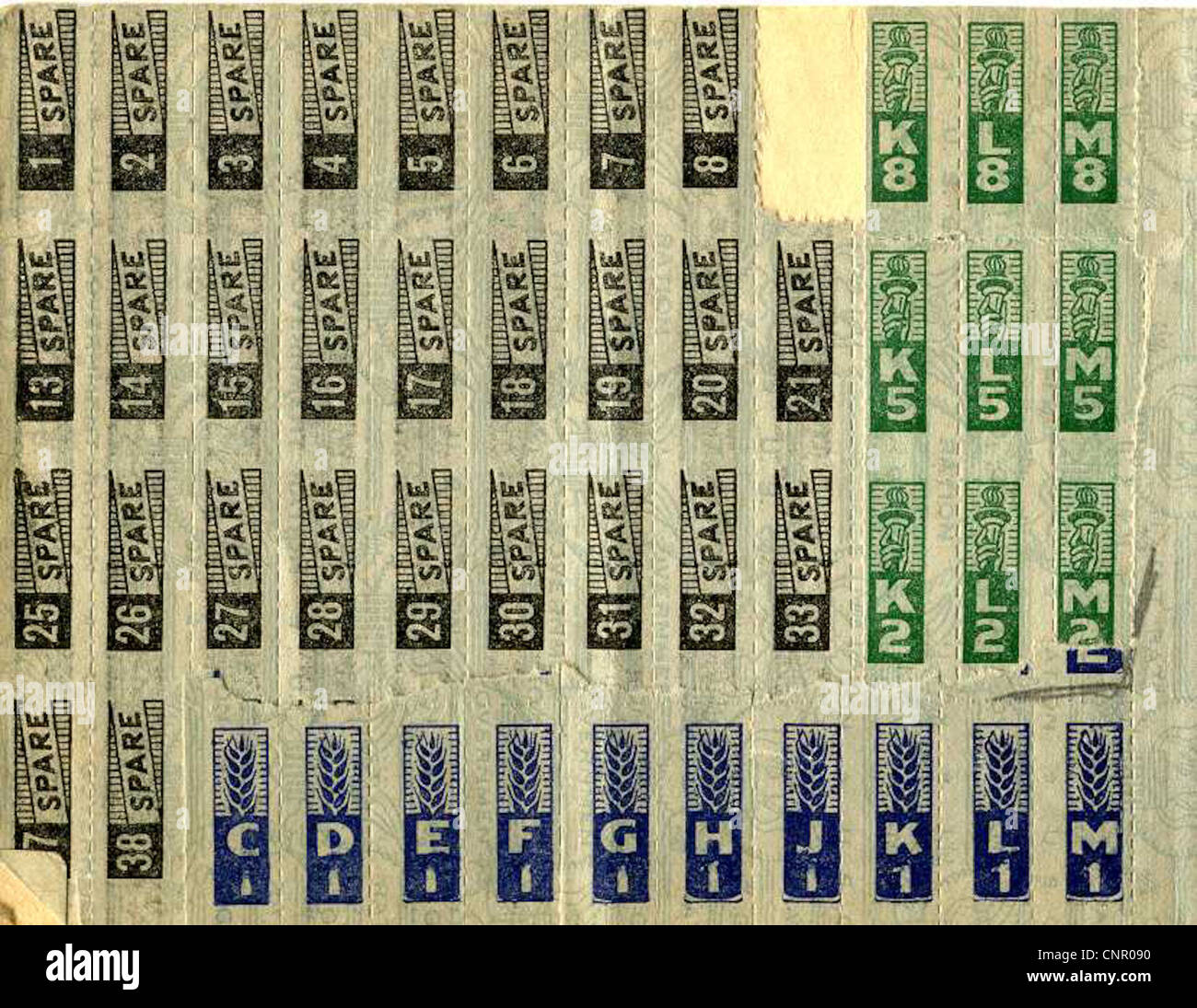 This World War II-era propaganda poster focuses on the rationing system ...