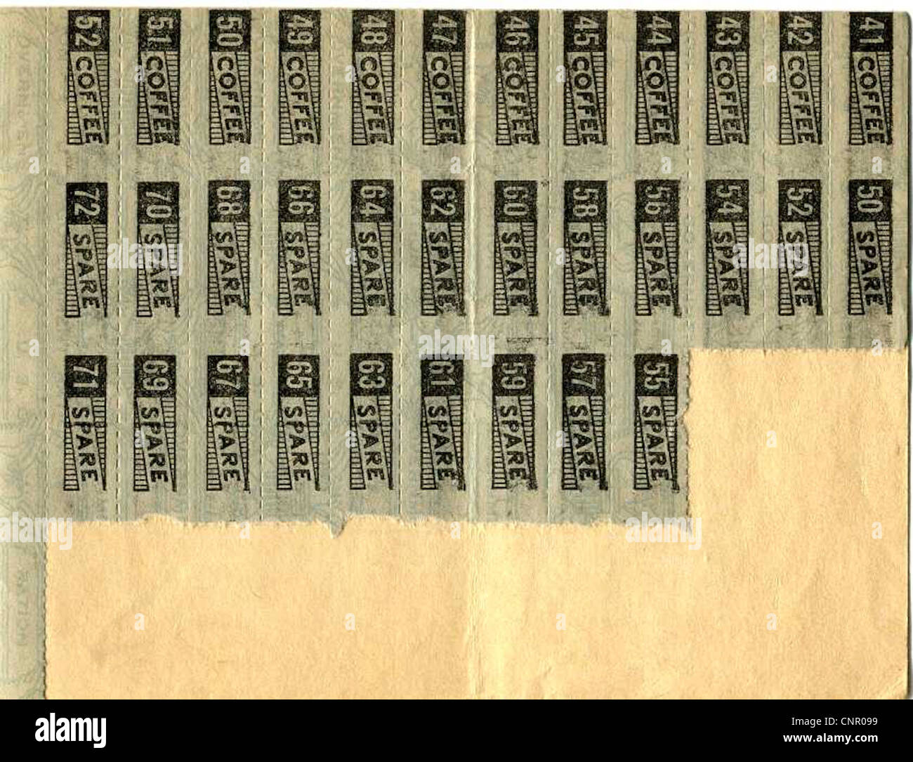 Ww2 ration poster hi-res stock photography and images - Alamy