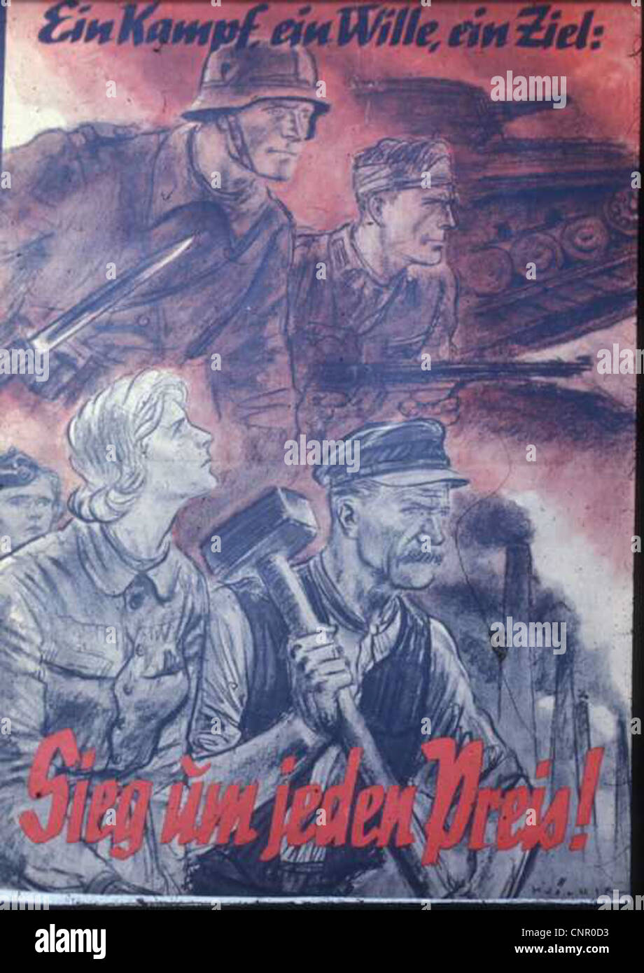 World War II propaganda posters were designed to mobilize the civilian ...