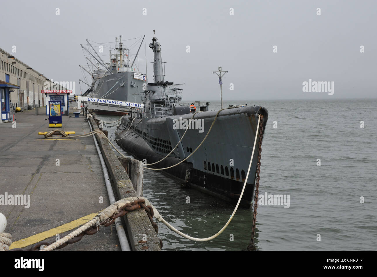 USS Pampanito submarine Stock Photo - Alamy