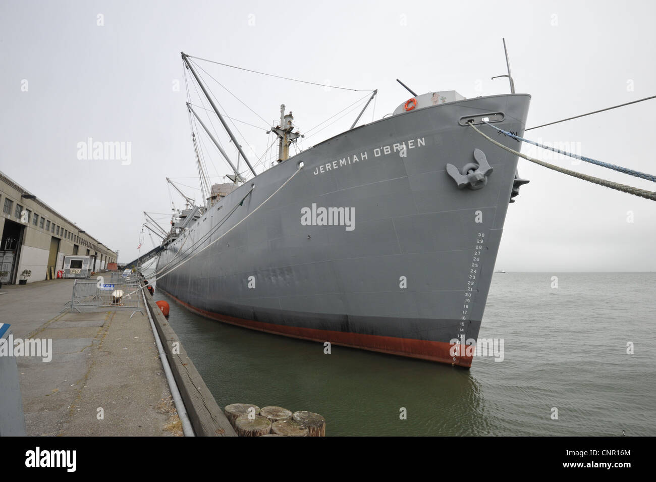 SS Jeremiah O'Brien a Liberty Ship Stock Photo - Alamy