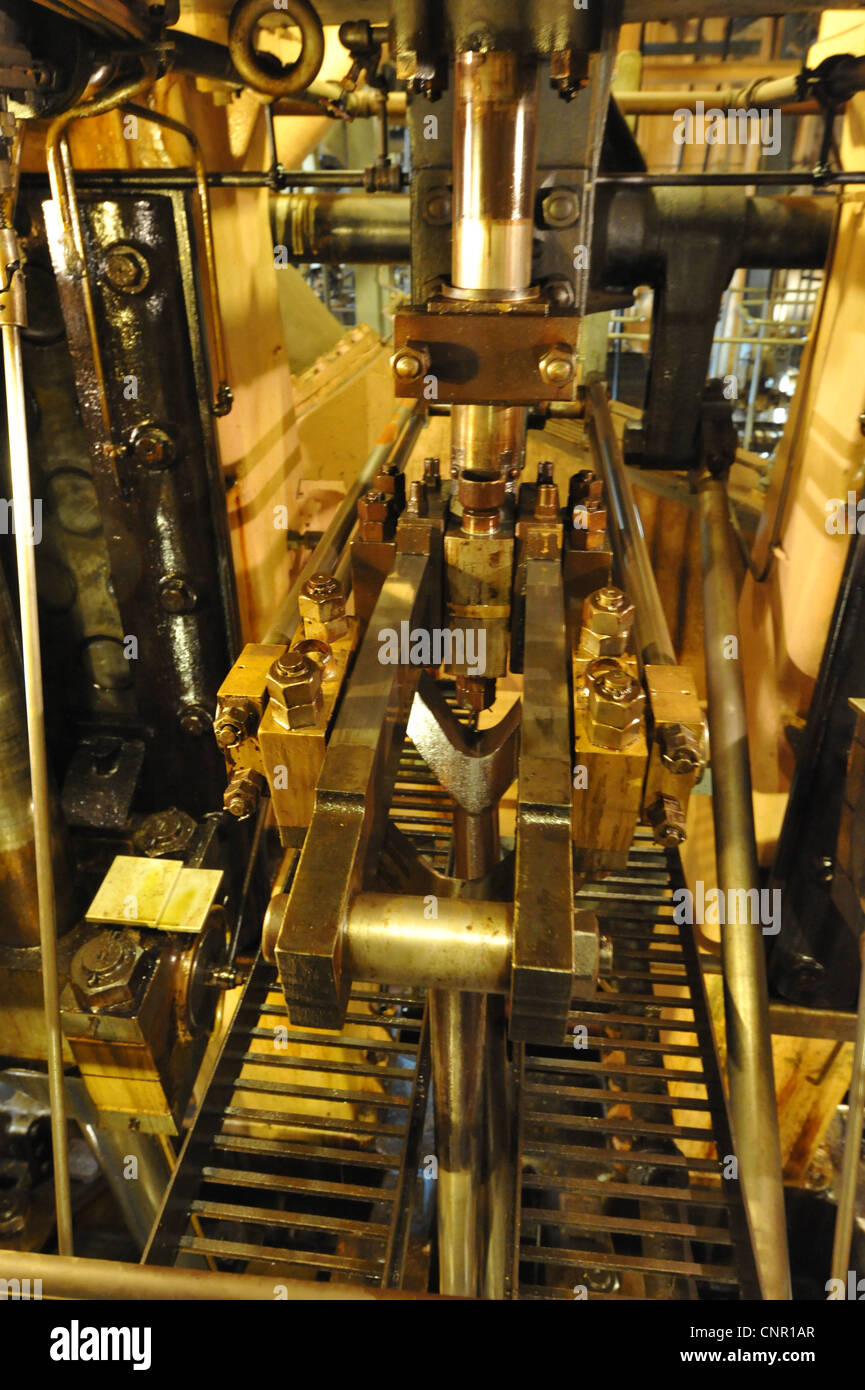 SS Jeremiah O'Brien a Liberty Ship Engine Room Stock Photo - Alamy
