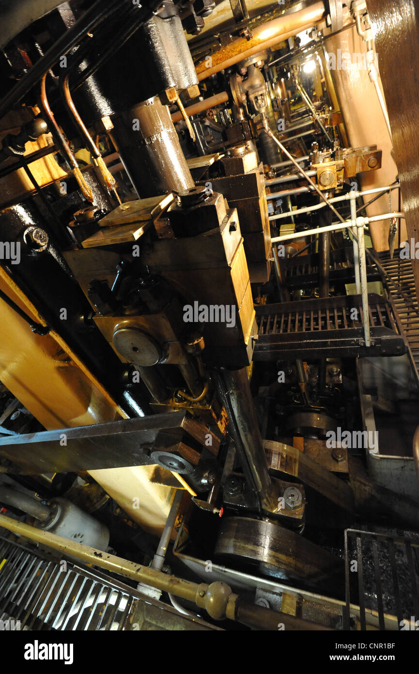 SS Jeremiah O'Brien a Liberty Ship Engine Room Stock Photo - Alamy