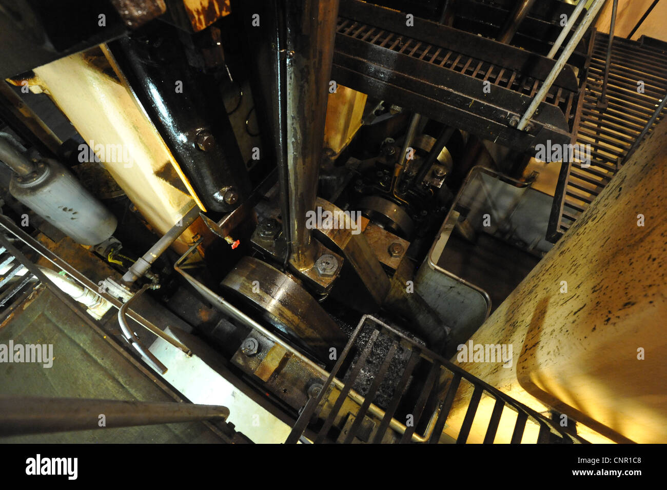 SS Jeremiah O'Brien a Liberty Ship Engine Room Stock Photo - Alamy
