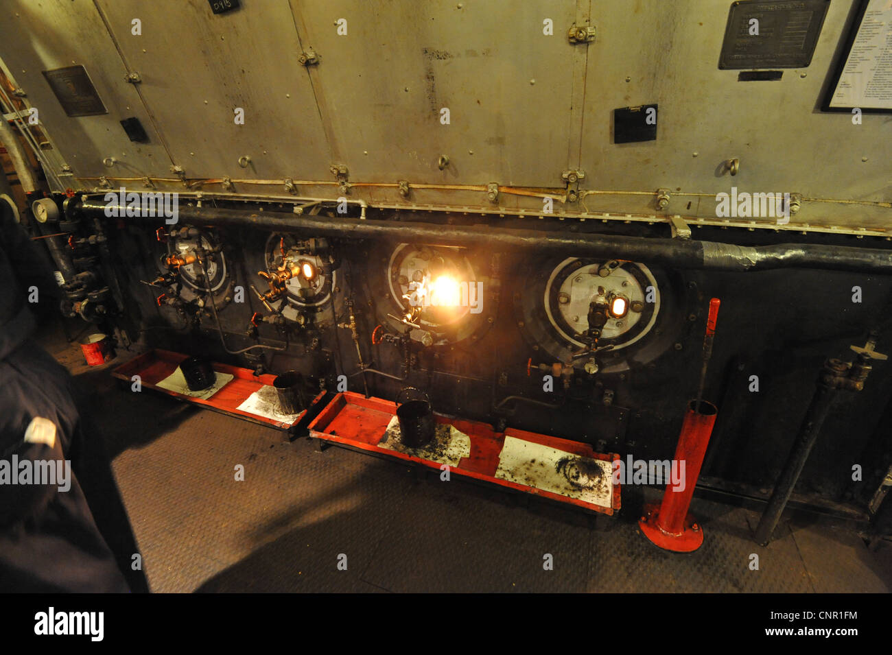 SS Jeremiah O'Brien a Liberty Ship Engine Room Stock Photo - Alamy