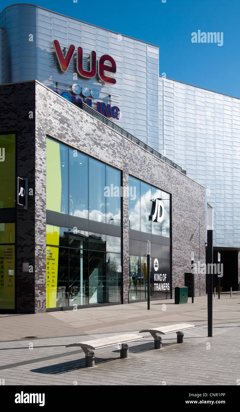 The Rock shopping development, Bury, Greater Manchester, England, UK ...