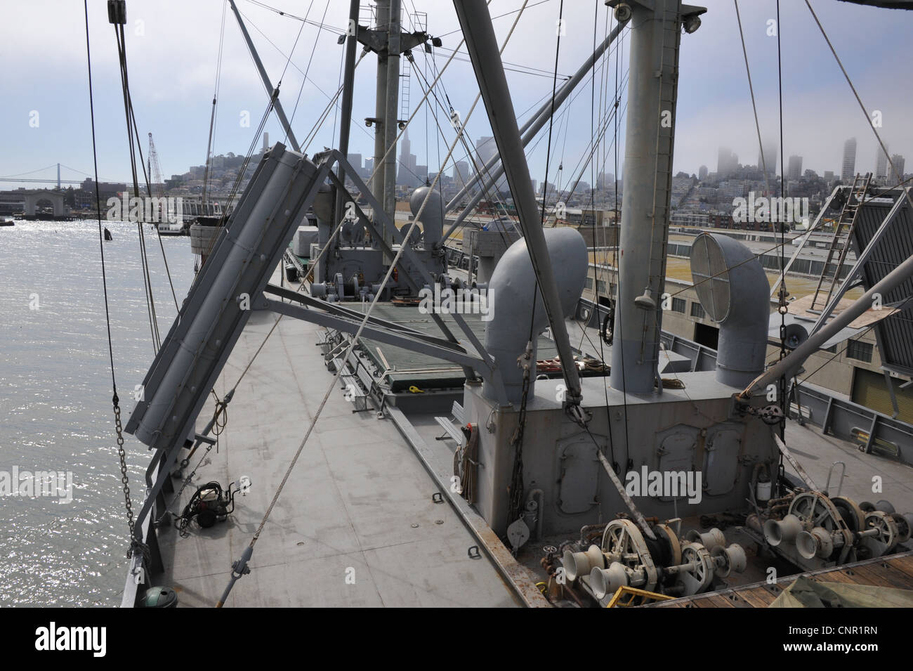 SS Jeremiah O'Brien a Liberty Ship Stock Photo - Alamy