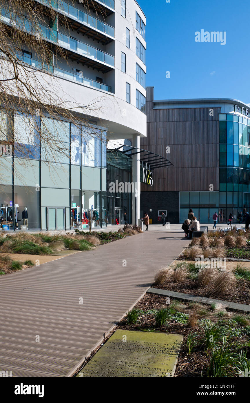The rock bury shopping centre hi-res stock photography and images - Alamy