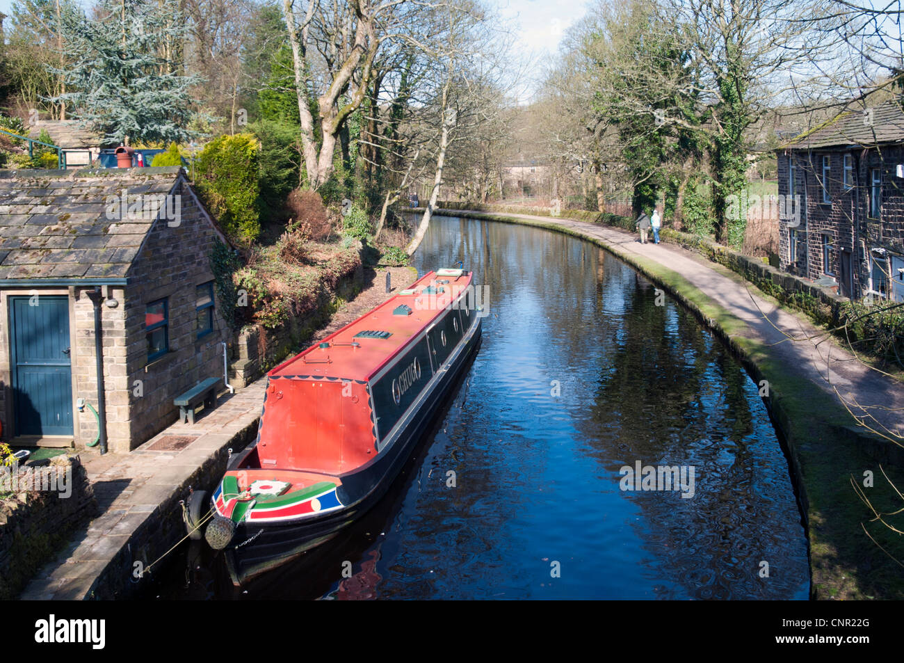 Uppermill canal hi-res stock photography and images - Alamy