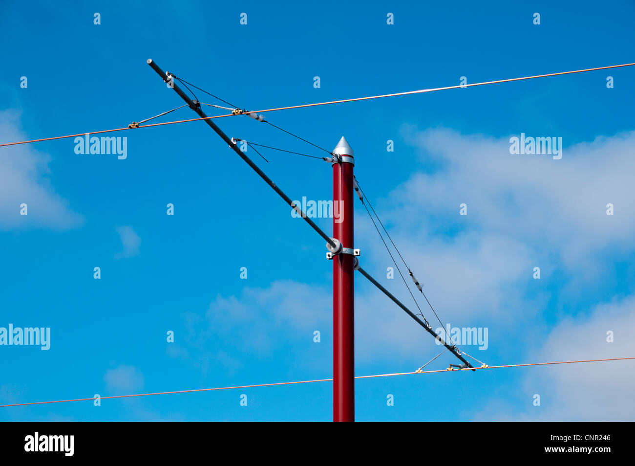 Newly installed tram overhead power hi-res stock photography and images ...