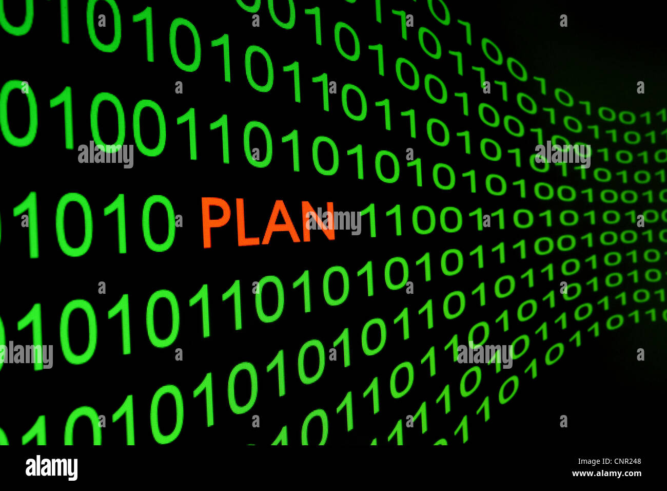 Binary data concept Stock Photo - Alamy
