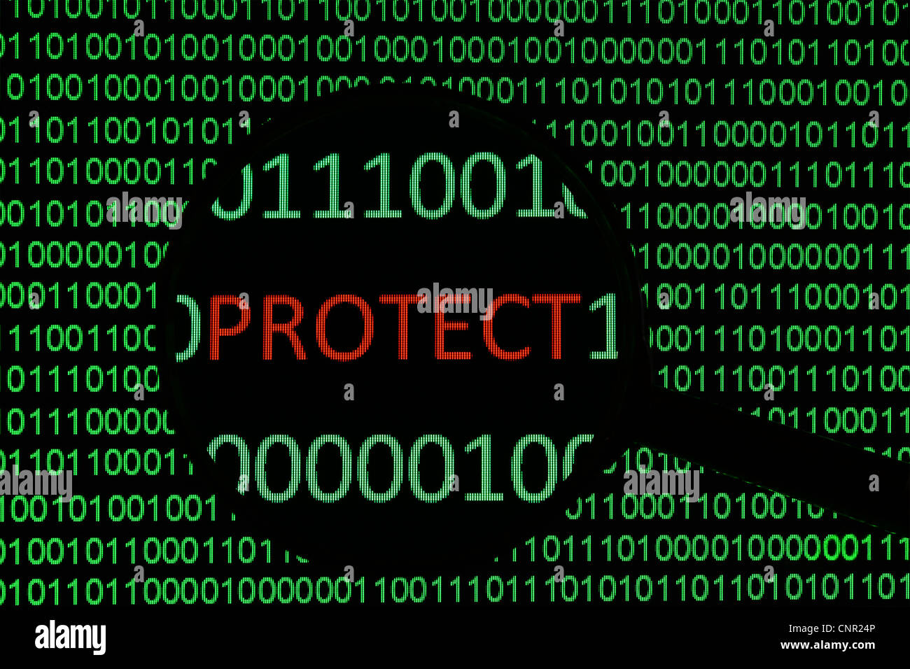 Binary data concept Stock Photo - Alamy