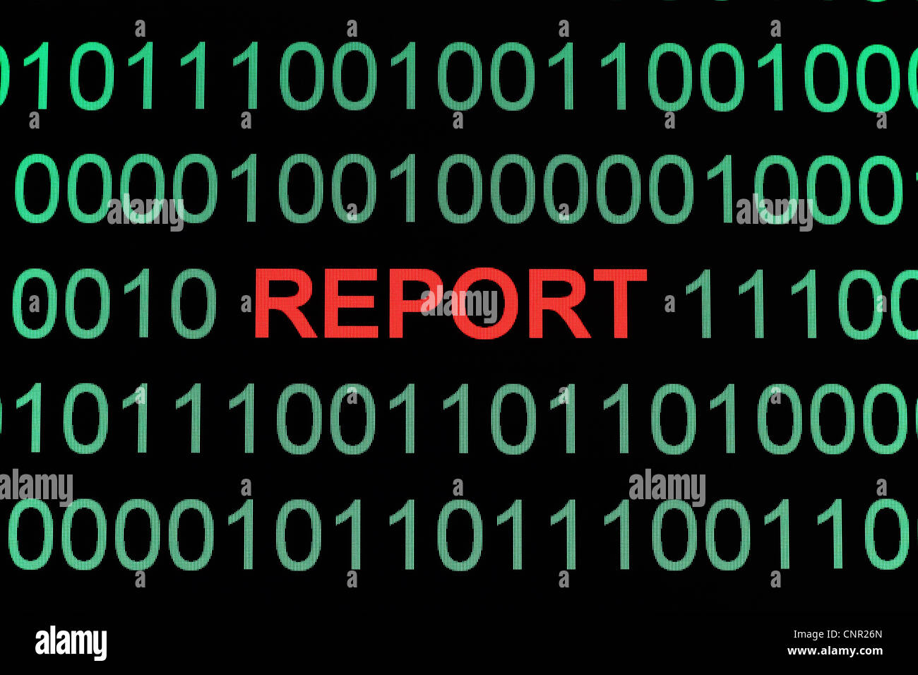 Binary data concept Stock Photo - Alamy