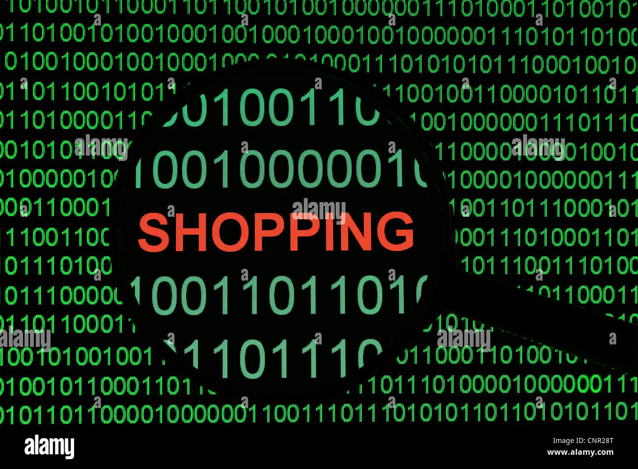 Binary data concept Stock Photo - Alamy