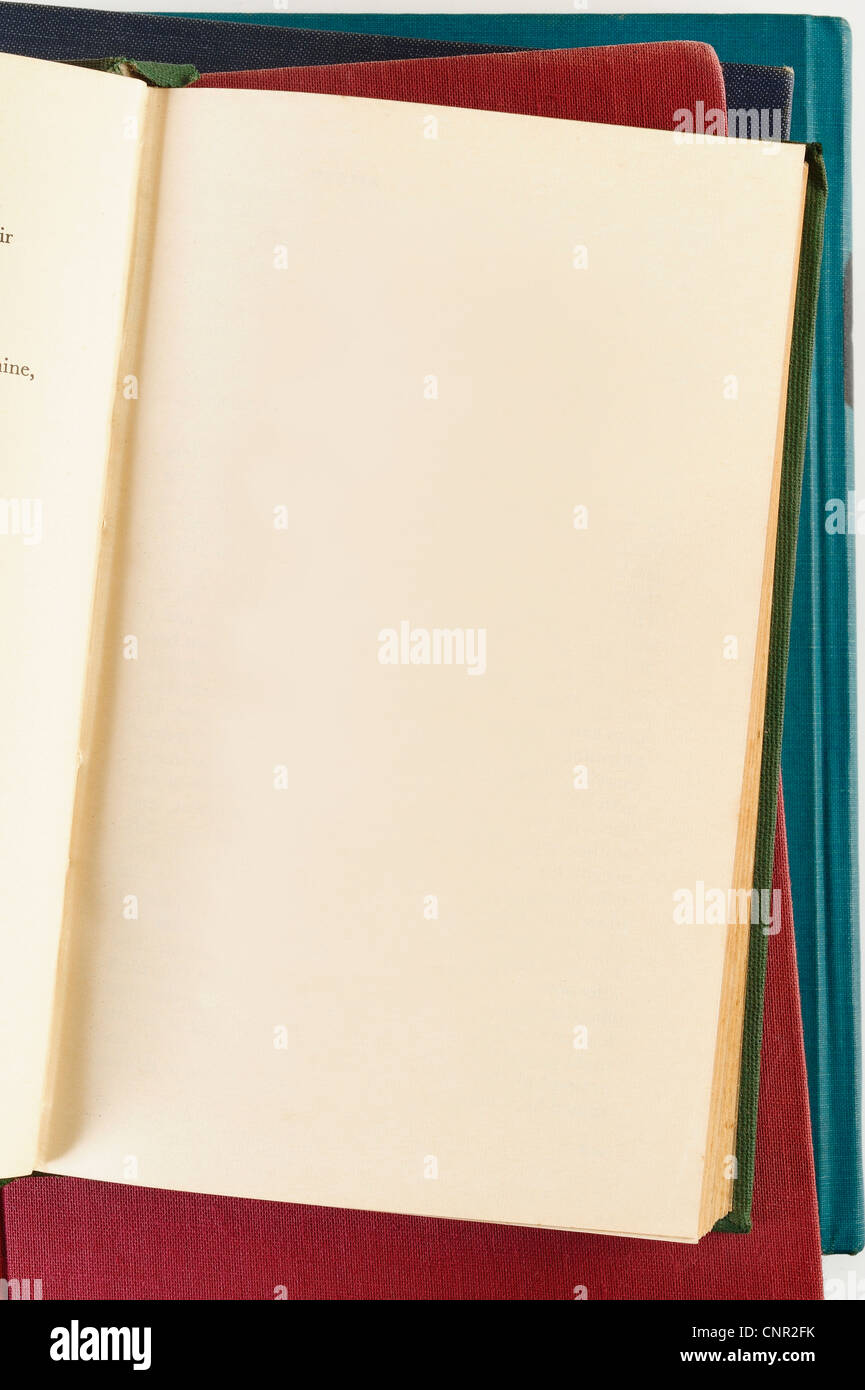 open old book Stock Photo - Alamy