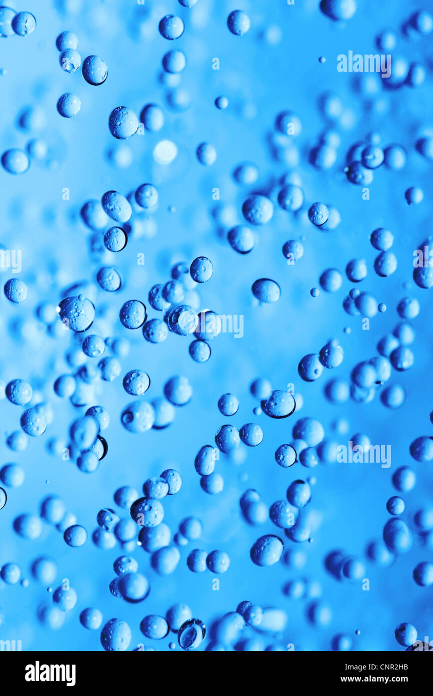 Pure blue water background with baubles pattern Stock Photo - Alamy