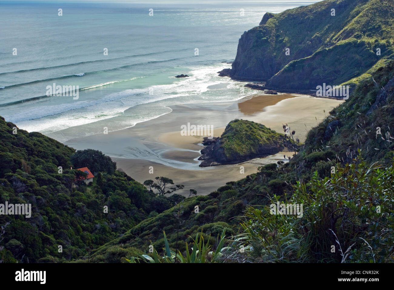 Anawhata Beach, Piha, Auckland, New Zealand, Friday, April 06, 2012 ...