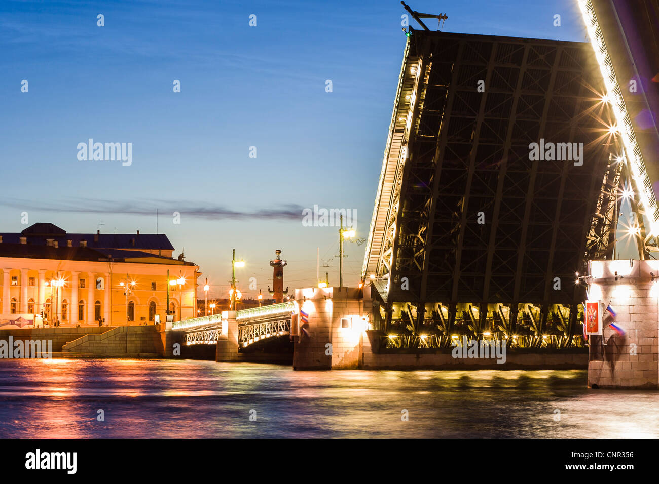 White Nights in St Petersburg Stock Photo - Alamy