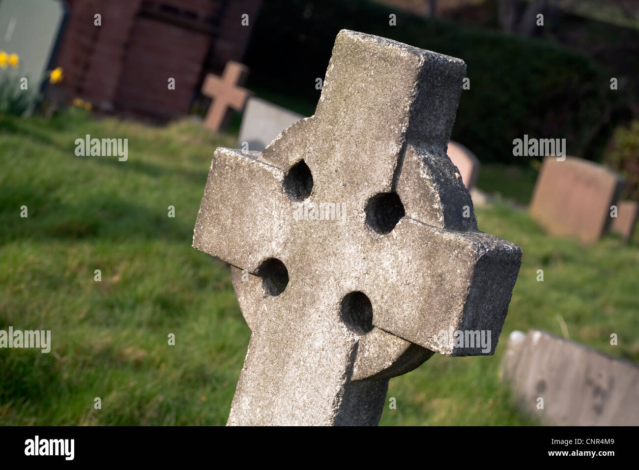 Small church memorial stone hi-res stock photography and images - Alamy