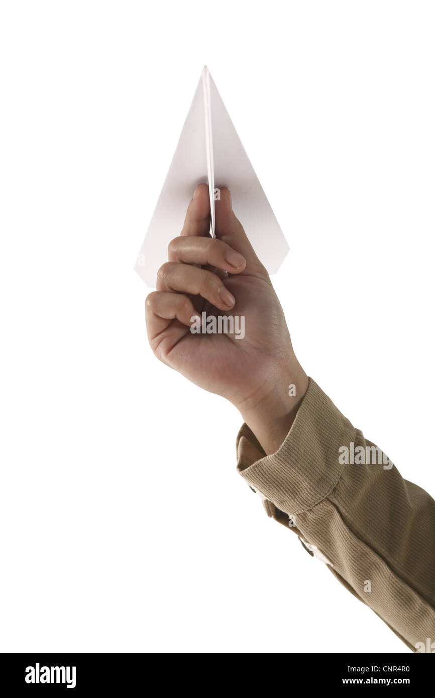 Paper plane cutout hi-res stock photography and images - Alamy